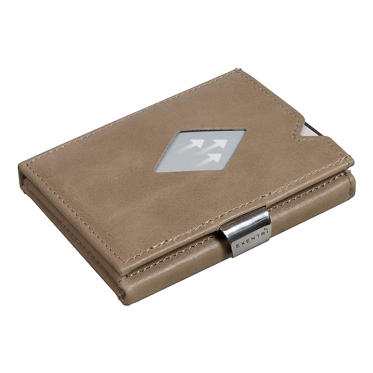 EXENTRI Multiwallet with RFID protection with credit card holder with snap enclosure
