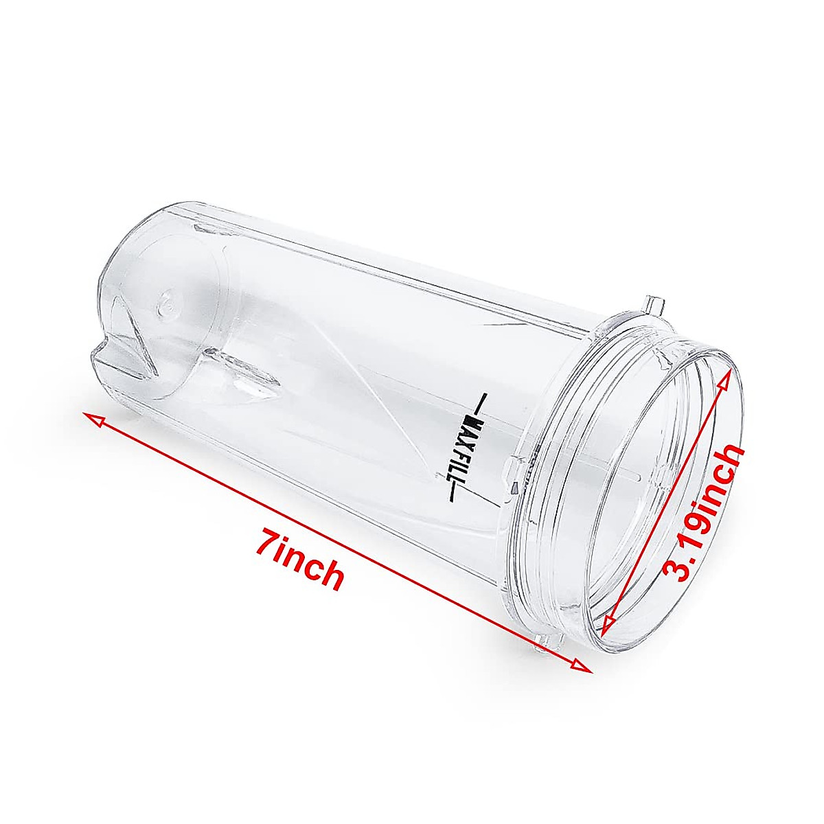 Veterger Replacement Parts 5 Fins Blade with 2 16oz cups, Compatible with Ninja Blender QB3000/QB3000SSW/QB3004/QB3005