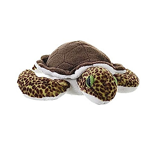 Wild Republic Sea Turtle Plush, Stuffed Animal, Plush Toy, Gifts for Kids, Cuddlekins 12 Inches , Green