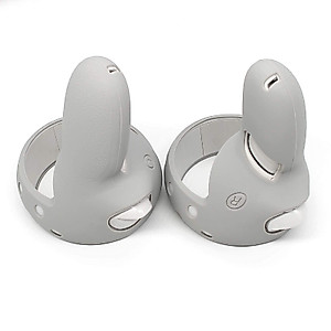 Birtom Touch Controller Grip Cover for Oculus Quest 2, Silicone Skin Protective Cover Accessories (Black) (Renewed)