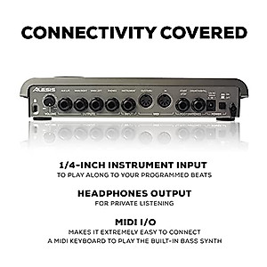 Alesis SR-18 - Studio-Grade Standalone Drum Machine With On-Board Sound Library, Performance Driven I/O and In-Built Effects / Processors