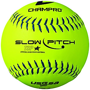 Champro USSSA 11" Tournament Softballs with Durahide Cover and .44 COR, 12 Pack