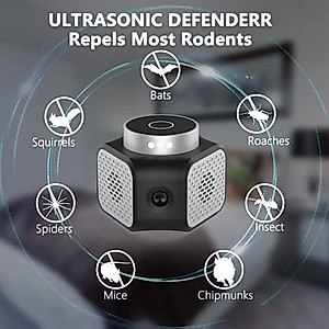 Mouse Repellent,Ultrasonic Pest Repeller,Rodent Repellent,Mice Repellent Plug-ins, Rodent Squirrels Repellent Indoor Mouse Deterrent Rat Control for Home Attic Garage RV