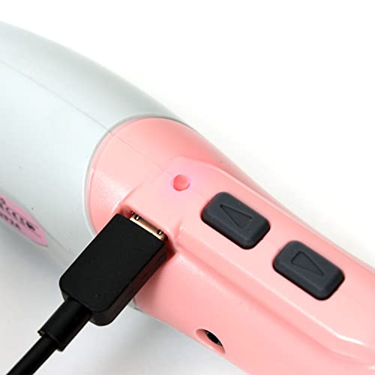 HYBRO Rechargeable Cordless 3.6V Screwdriver Set, Electric and Manual Battery Powered, Repair, Home Improvement Tool for Women - Max 10N.m Torque, 10pcs Bit Set, USB Charge, LED Light - H200M (Pink)