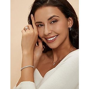 Mameloly 1.5ct Engagement Rings for Women Round Bridal Ring Sets Cubic Zirconia Wedding Band Twisting Infinity Pave Set Size 7