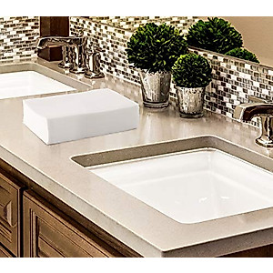 BloominGoods Disposable Bathroom Paper Napkins | 300-Pack 8" x 17" Single-Use Linen-Feel Guest Towels, Made In USA | Cloth-Like Hand Tissue Paper, White (MEDIUM SIZE - Pack of 300)