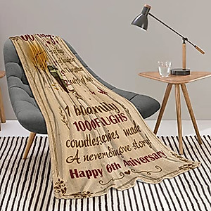 Pigipfu Anniversary Marriage Gifts, Anniversary Blankets 60x50 Gifts for Him, 60th Anniversary Wedding Gifts for Husband, 60 Year Anniversary Wedding Gifts for Wife, Anniversary Wedding Gifts for Her