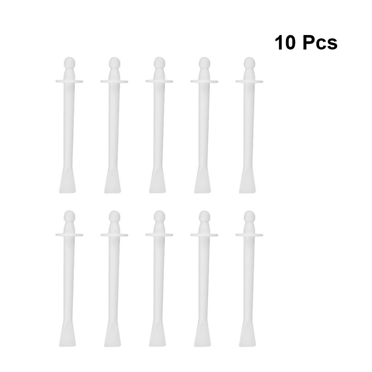 Healifty 10pcs Nose Wax Applicator Sticks Nose Wax Sticks for Adults (White)