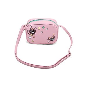 Hot Topic Studio Ghibli Spirited Away Soot Sprite Camera Crossbody Bag LIGHT PINK NONE