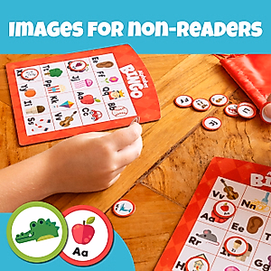 Chuckle & Roar - Family Bingo - Game Night Staple - Counting and Matching Skills for Kids - Classic Game Perfect for preschoolers