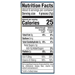 Gerber Snacks for Baby Teether Wheels, Banana Cream, 1.48 Ounce (Pack of 6)