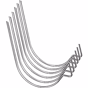 40 Pieces Picture Hangers Super Hooks, PinCute Hercules Hooks Drywall Picture Hanging Hooks Holds Up to 100lbs No Tools Need, Hang Art, Clocks, Frames or Planters