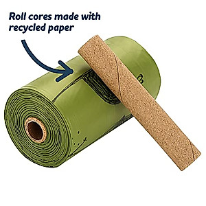 Ley's Dog Poop Bags 360 Count, Biodegradable Poop bags Extra Thick Strong, Eco-Friendly Dog Waste Bag, Doggie Bag Refill Rolls