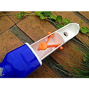 Aquatix Pro Pool Step & Corner Vacuum Brush Best for Above Ground & Inground Swimming Pools, Spas & Hot Tubs, Fine Bristles, 1-1/2 Hose & 1-1/4 Pole Connection, Tackles Hard to Reach Places