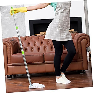 Healeved 2 Sets Mop Stick Transport Mop Pole Mop Handle Replacement Window Squeegee Commercial Broom Replace Handle Broom Holder Palo Rod para Broom Pole Mop Replace Handle Stainless Steel