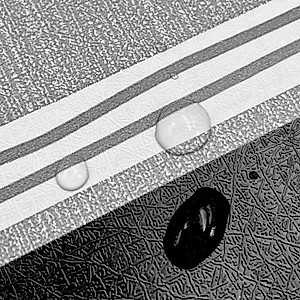 Yifely Black White Striped Furniture Paper Self-Adhesive Shelf Liner Countertop Sticker 17x118 Inches