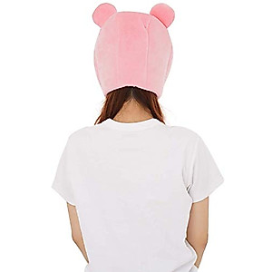 SAZAC Kigurumi Hat - Pokemon - Slowpoke - Cozy Costume Beanie Cap - Adult Size