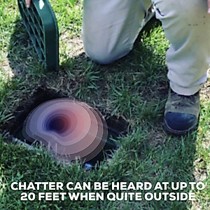 The Original Chat-R-Box Sprinkler Valve Locator Irrigation Zone Finder (CLIP TO CLIP PRO VERSION), Black