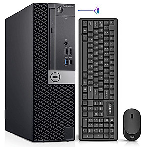 Dell OptiPlex 5060 Desktop Computers Windows 11 PC, Intel Hexa Core i7-8700 3.2GHz, 16GB Ram 512GB M.2 NVMe SSD,Intel AX210 Built-in WiFi 6e Bluetooth 5.2, Refurbished Ddesktop Computers (Renewed)