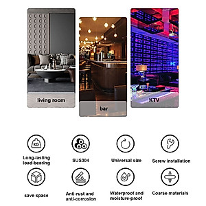 Ceiling Wine Glass Rack - Hanging Wine Rack with Glass Holder and Shelf, Height Adjustable Industrial Hanging Wine Bottle Holder, Black Metal Ceiling Shelf for Bar Cafe Kitchen (39.3×9.8×8.6in)