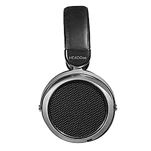 HIFIMAN HE400SE Stealth Magnets Version Over-Ear Open-Back Full-Size Planar Magnetic Wired Headphones for Audiophiles/Studio, Great-Sounding, Stereo, High Sensitivity, Comfortable, Sliver