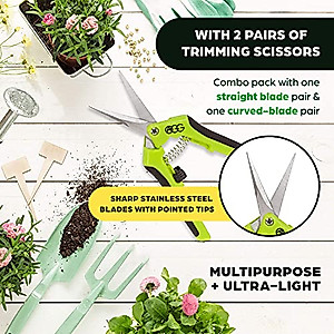 Active Gear Guy Mesh Drying Rack Dehydrator with 8 Stacked Trays. Includes Straight Blade and Curved Blade Pruning Shears.