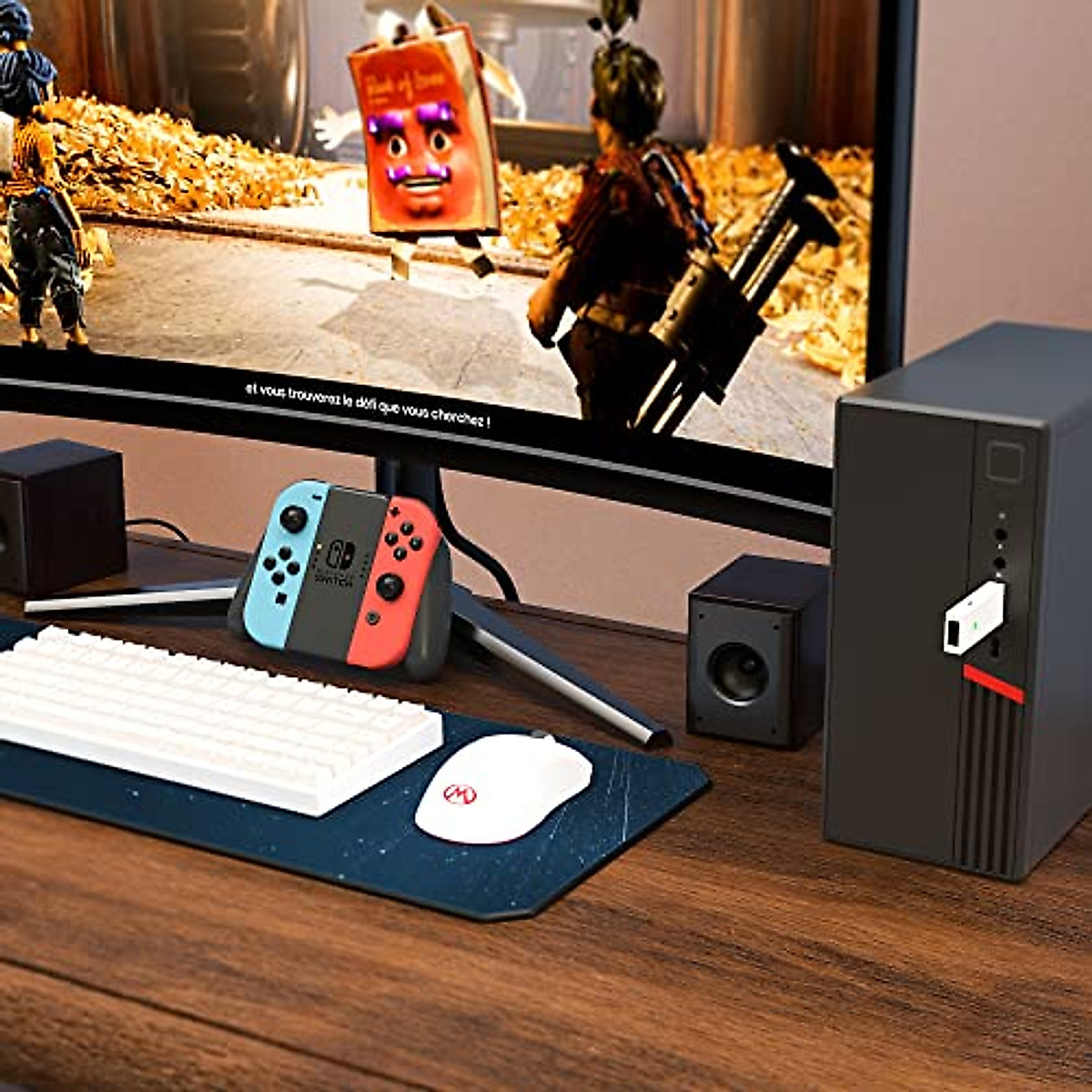 MAYFLASH Magic-X Wireless Bluetooth USB Adapter for Xbox Series S/X, Xbox One, Switch, macOS, Windows, Raspberry Pi, Compatible with PS5, PS4, Xbox Bluetooth Controller and More