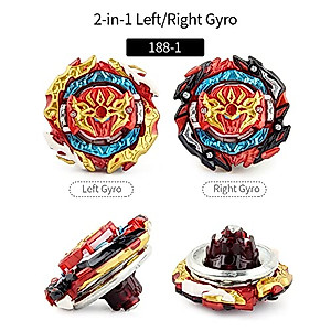 Bey Battling Top Blade Battle Set, B-188 Astral Spriggan Spinning Top Set with Launchers, Toy Gift for Boys Kids Children Ages 6+