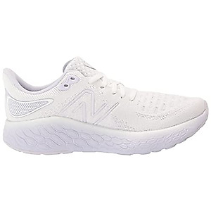 New Balance Women's Fresh Foam X 1080 V12 Running Shoe, White/Libra/Violet Haze, 8.5