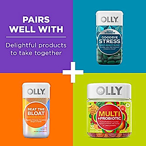 OLLY Combat Cravings, Metabolism & Energy Support Supplement, Chromium, Green Tea, Goji Berry, Ginger - 30 Count