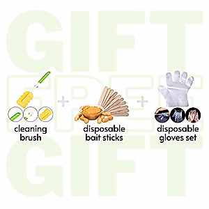 Mouse Traps Indoor for Home, Humane Mouse Trap (Brown)