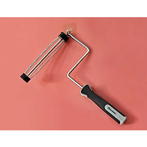 ROLLINGDOG Paint Roller Frame-Heavy Duty Paint Roller Frame,Paint Roller Handle, Smooth Roller Frame(9 inches x 1.5 inches)