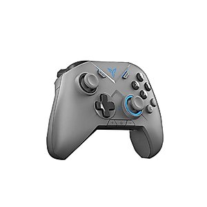 FLYDIGI Vader 2 Wireless Game Controller, Configurable Multi-Platform Gamepad, Dual Vibration, 6-axis Motion Sensing, DOES NOT SUPPORT IOS 13.4 AND ABOVE (Grey)
