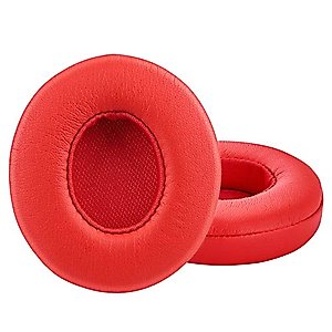 Professional Replacement Ear Pads for Beats Solo 2 & Solo 3 Wireless On-Ear Headphone/Soft Protein Leather/Noise Isolation Memory Foam/Strong Adhesive Tape/Cloud Like Comfort/Extra Durable