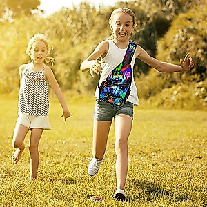 AIOUINBMO Sling Bag Cartoon Crossbody Sling Backpack Sling Bag Travel Hiking Chest Bag Daypack for Purses Shoulder Bag Gifts for Women Men