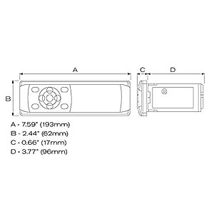 MB Quart MDR2.0 Marine/Boat Bluetooth Receiver Bundle with (2) White 6.5" Speakers (3 Items)