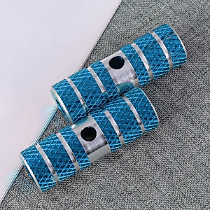 Mountain Bike Pegs Aluminum Alloy Shelf pins Foot pegs Anti-Skid Foot Road Bike Pegs for Bike Bicycle 2 Pair