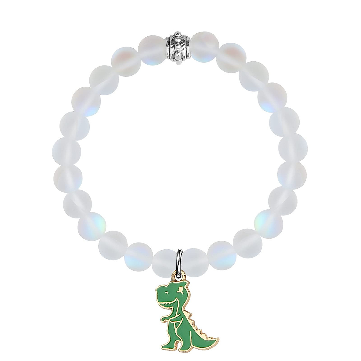 UJIMS Dinosaur Lover Gift Funny Dinosaurs Bracelet T-Rex Gift Animal Lovers Jewelry for Women