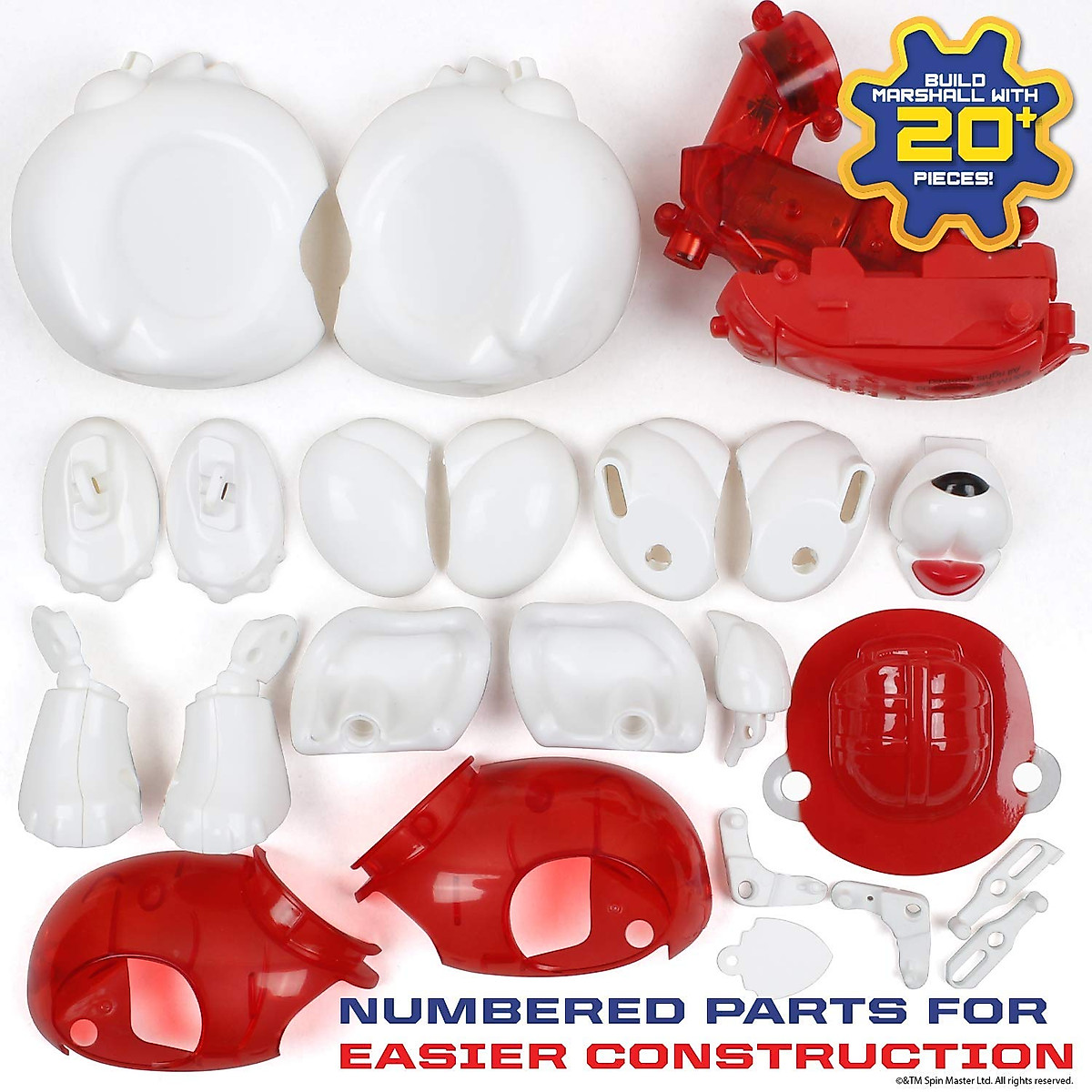 Paw Patrol Marshall Robotic Build-A-Bot Toy: Ages 4+ for Boys & Girls - Ideal Easter Gift!