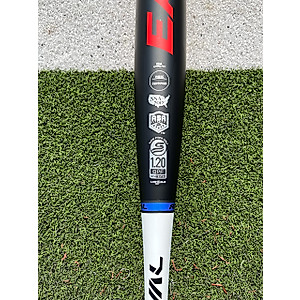Easton | RIVAL Slowpitch Softball Bat | Approved for Play on All Fields | Loaded | 12" Barrel | 34"x26oz, Black/Blue/Red
