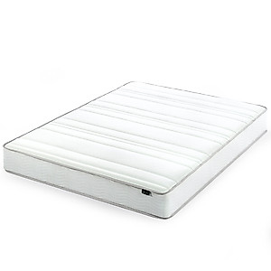 ZINUS 10 Inch Foam and Spring Mattress and Mia Platform Bed Frame Set / Bed and Mattress Set / No Box Spring Needed / Mattress in a Box, Full
