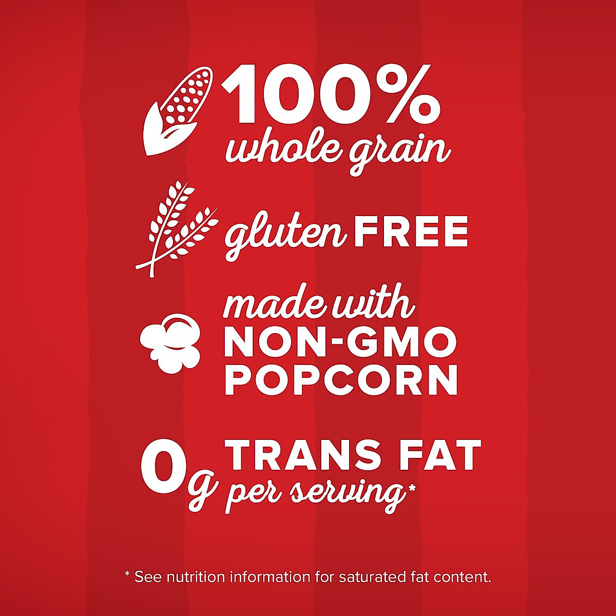 Orville Redenbacher's Original Gourmet White Popcorn Kernels, Gluten Free, 30 Ounce Jar (6 Pack)