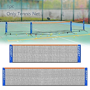Portable Badminton Pickleball Net,Kids Adult Excellent Quality Volleyball/Pickleball/Tennis/Soccer Training Net Summer Indoor/Outdoor Fun Sports Net Used in Garden, Court Beach Backyard(6.1m)