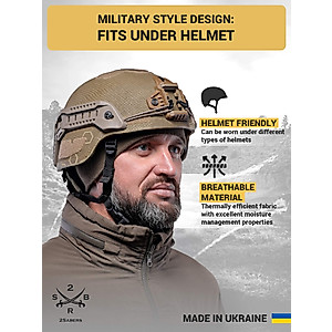 2SBR 2SABERS Warm Lightweight 170 Fleece Watch Cap - Men Women - Army Skull Beanie Hat