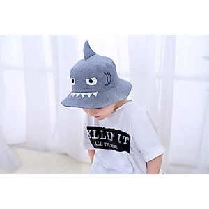 Kids Toddler Baby Floppy Sun Hat for Boy Girl Breathable Animal Bucket Summer Cap UPF 50+ Protection