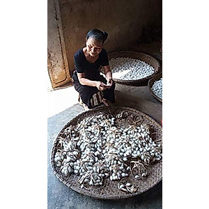 Mimi Organic & Natural Life, Mimi Organic 100 Natural Mulberry Silk Hand Face Yoga Towel 2 Layer | Newborn Baby and Woman Heavenly Soft Washcloth 12x12in 1pc, Off-White No Bleached Dyed