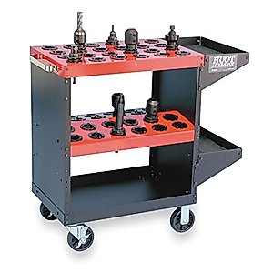 Huot ToolScoot Cart for 50 Taper Toolholders