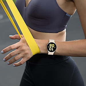 GGKING Premium Breathable Silicone Watch Band for Samsung Galaxy Watch 4 Classic Bands, 42mm-46mm