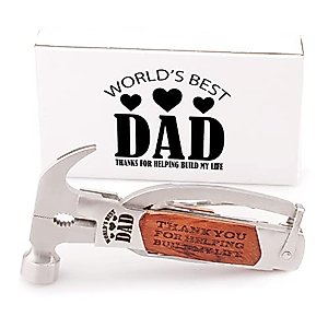 Gifts for Dad Who Wants Nothing,Dad Christmas,Birthday Gifts From Daughter,Stocking Stuffers for Dad,Handy Hammer Multitool Gifts Ideas for Dad