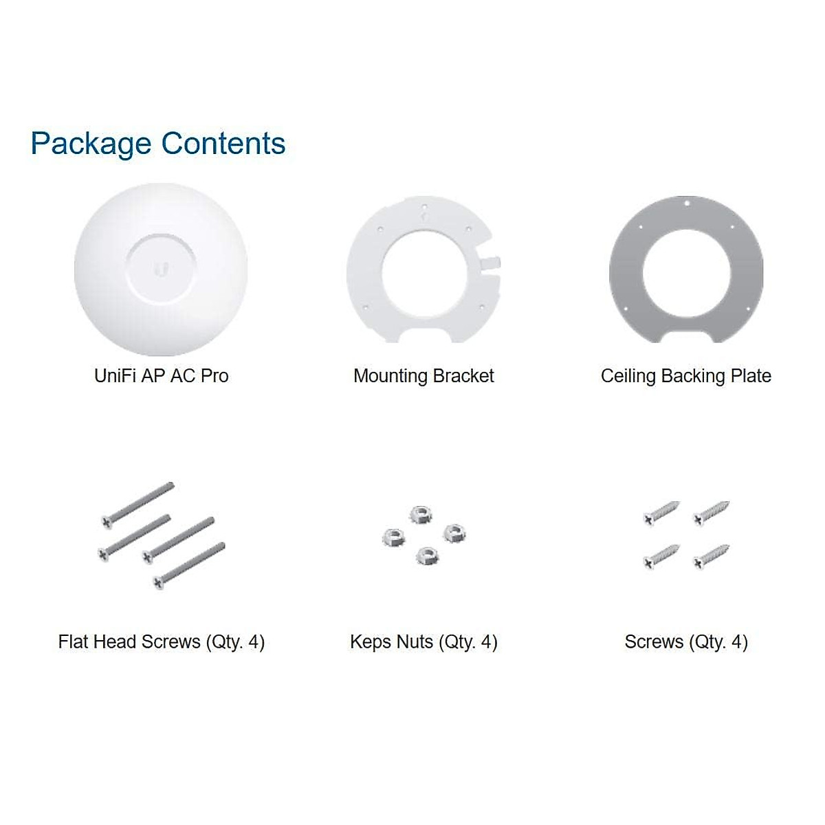 Ubiquiti UniFi AP, AC PRO, 3-Pack - UAP-AC-PRO-3(US)